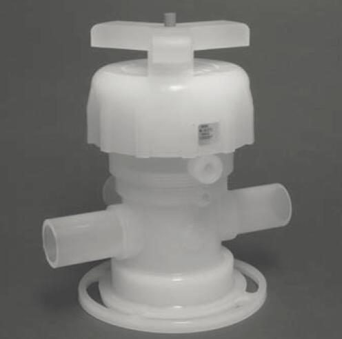 Parker派克 PFA 阀 | PFA Valves | UHP 超高纯 PFA手动隔膜 (3/4") 3 通阀 – MV-16系列UHP超高纯 PFA 手动隔膜 (3/4") 3通阀 – ...